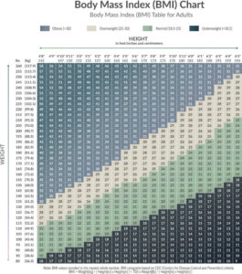 Body Mass Index (BMI) | Edina Plastic Surgery